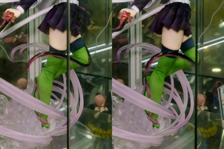 B-Style 甘露寺蜜璃 フィギュア展示を立体視で撮影。（2023/05/28 ワンホビギャラリー2023SPRING撮影) | フィギュア ...