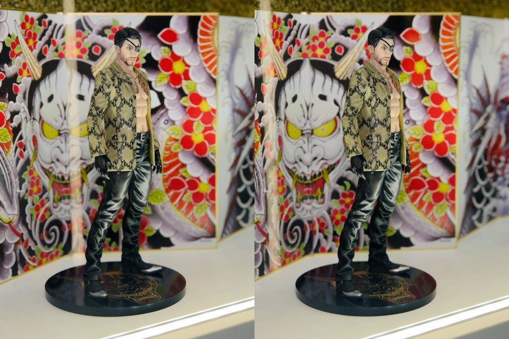 DIGSTA 真島吾朗 フィギュア展示を立体視で撮影。(2023/11/11 アキKADO撮影) | フィギュア立体視ブログ